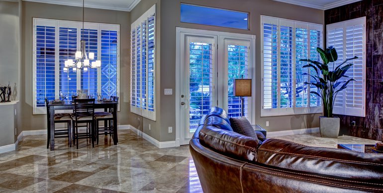 Great Room Window Covering Ideas | Sunburst Shutters Atlanta