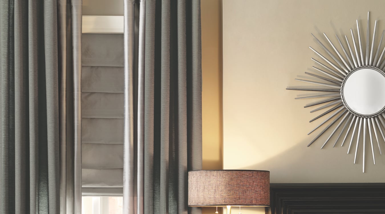 Roman Shades In Atlanta | Sunburst Shutters Atlanta